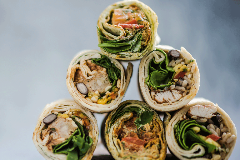 Asian Wraps - G'day Chef